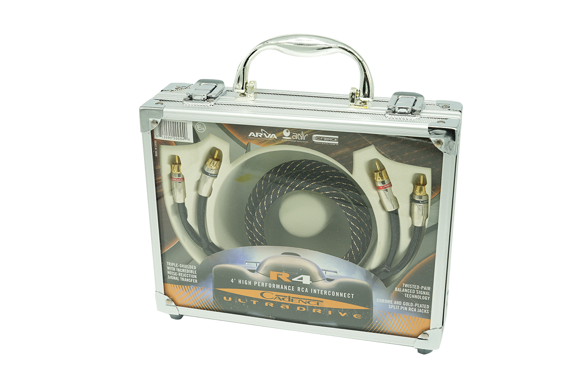 R4 High-performance RCA interconnect – Cadence Car Audio