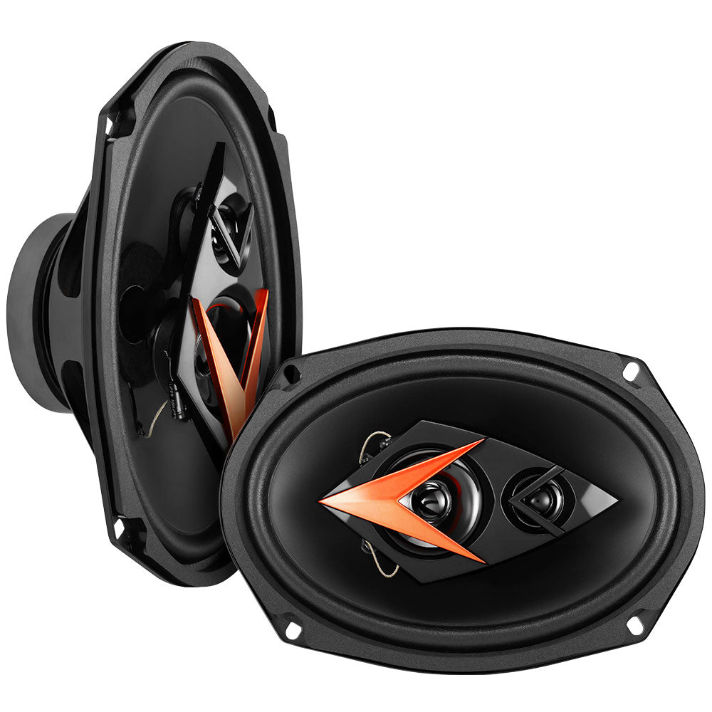 IQ693GE | 6" X 9" 3-Way Full Range Speakers – 150 watts – Cadence Car Audio