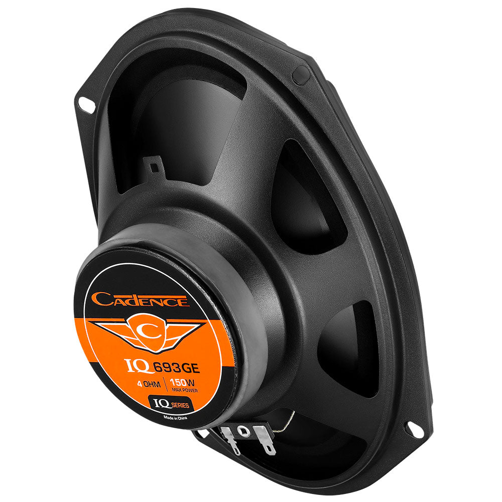 IQ693GE | 6" X 9" 3-Way Full Range Speakers – 150 watts – Cadence Car Audio